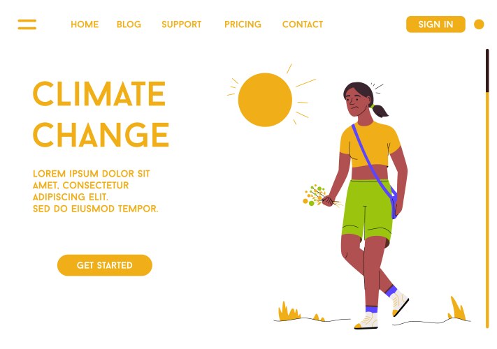 Climate change infographic melted planet graphic Vector Image Climate change infographic melted planet graphic Vector Image