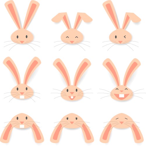 Rabbit Face Vector Images (over 19,000)