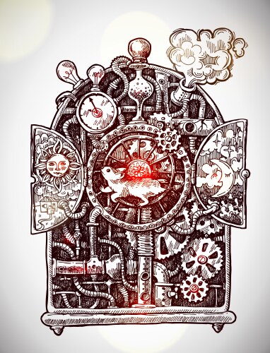 Time Machine Vector Images (over 21,000)