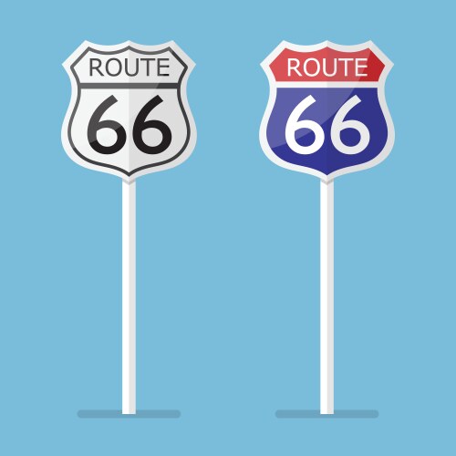 Route 66 Vector Images (over 1,000)
