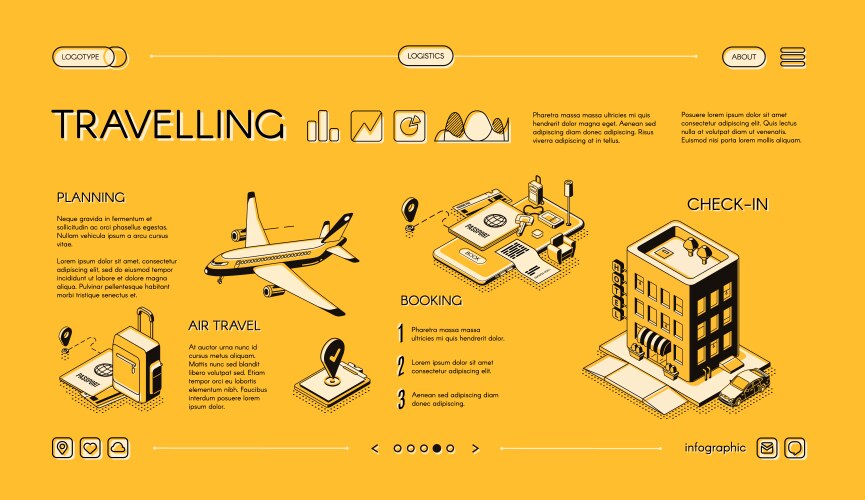 Airline Ticket Banner Vector Images (over 1,700)