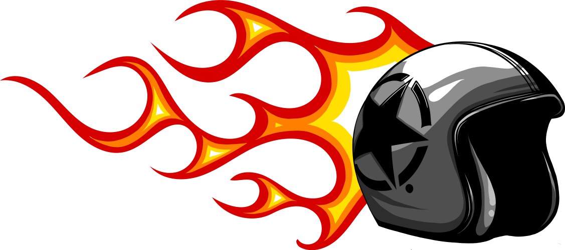 Motorcycle Flames Vector Images (over 2,900)