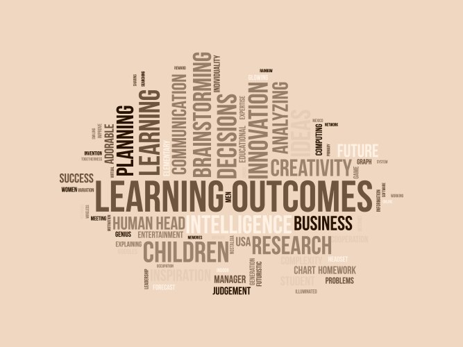 Grades word cloud template concept Royalty Free Vector Image