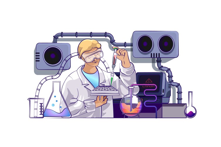 Science Lab Scene Vector Images (over 930)