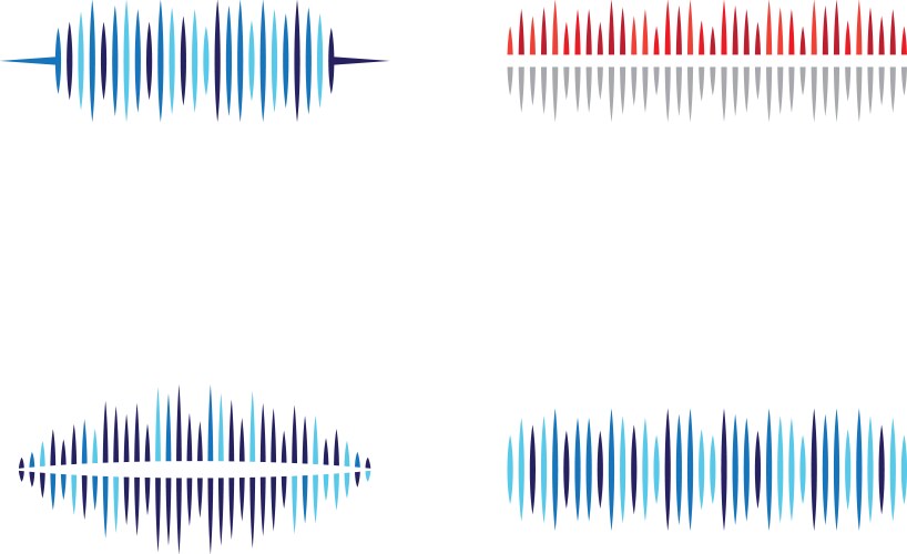 Sea line wave icon clean water Royalty Free Vector Image