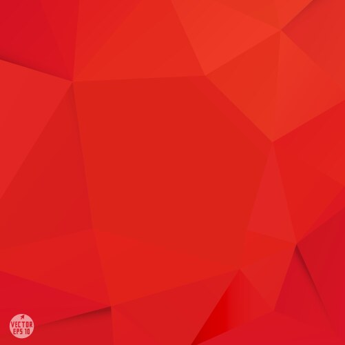 Abstract red triangle background Royalty Free Vector Image