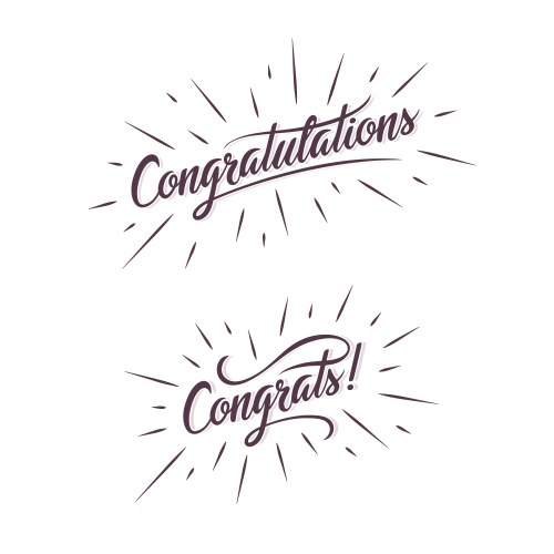Congratulations Vector Images (over 370,000)
