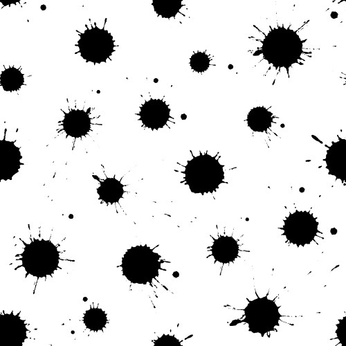 Ink splats Royalty Free Vector Image - VectorStock