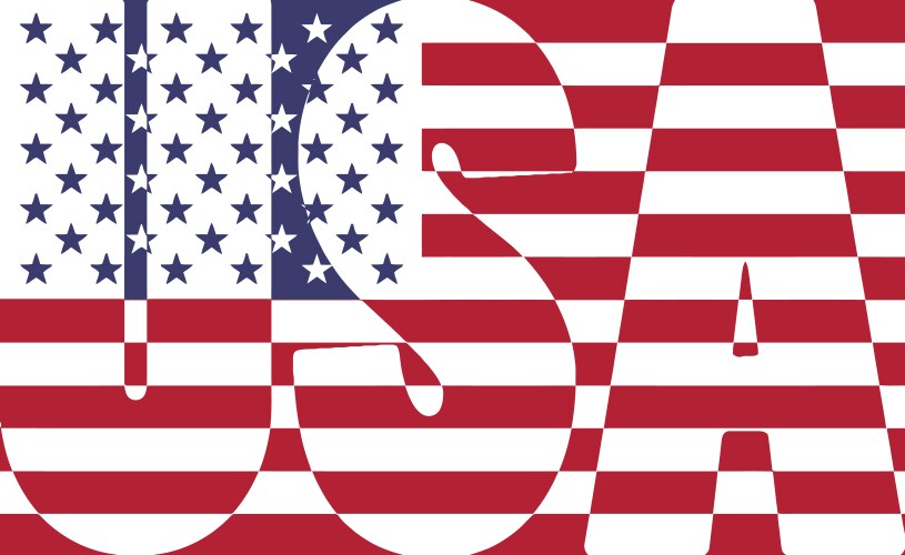 USA Flag Letters Vector Images (over 31,000)
