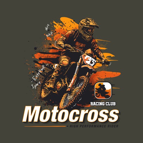 Motorcycle rider background Royalty Free Vector Image
