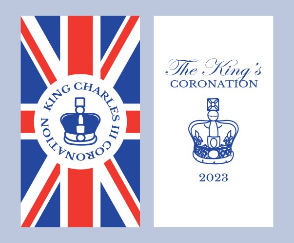 Coronation design Royalty Free Vector Image - VectorStock