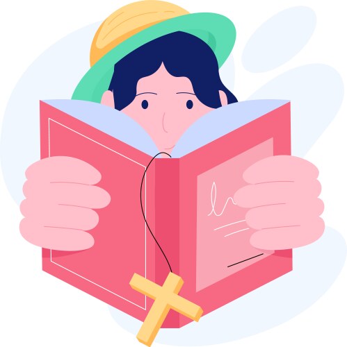 Reading Bible Vector Images within Religion (over 1,200)