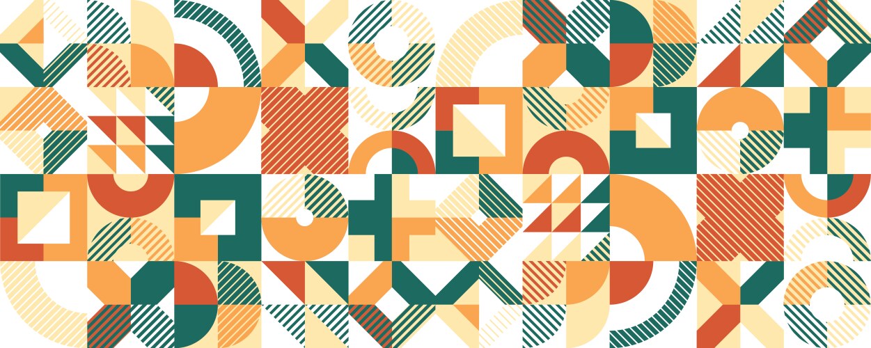 Abstract Seamless Background Geometric Tiling Vector Image