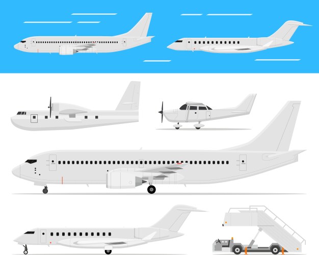 Airplane Royalty Free Vector Image - VectorStock