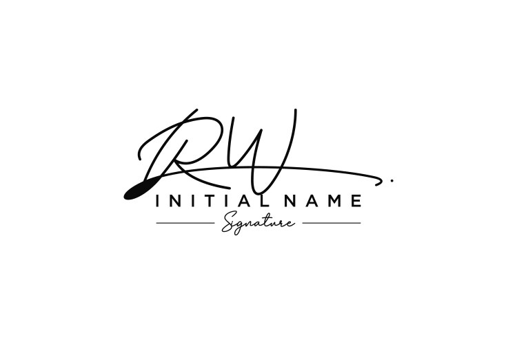 Letter Rw Logo Vector Images (over 1,900)