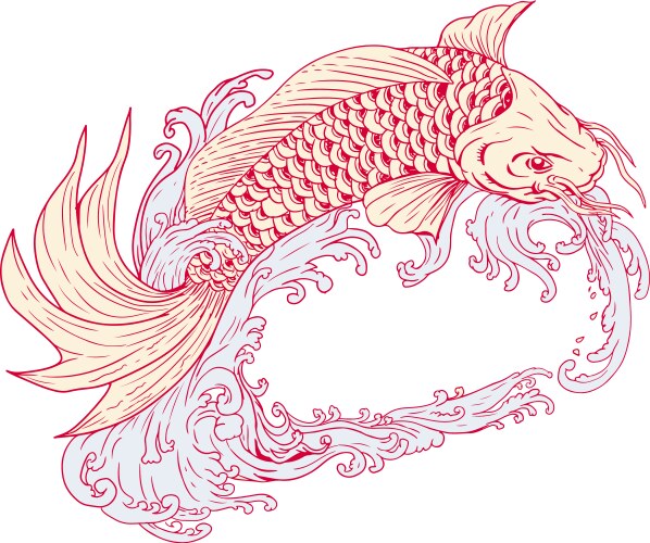 Koi Vector Images (over 6,200)