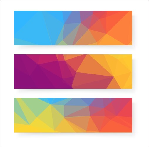 Banner design abstract background Royalty Free Vector Image