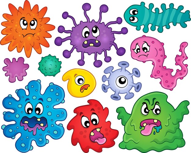 Germs Cartoon Vector Images (over 17,000)
