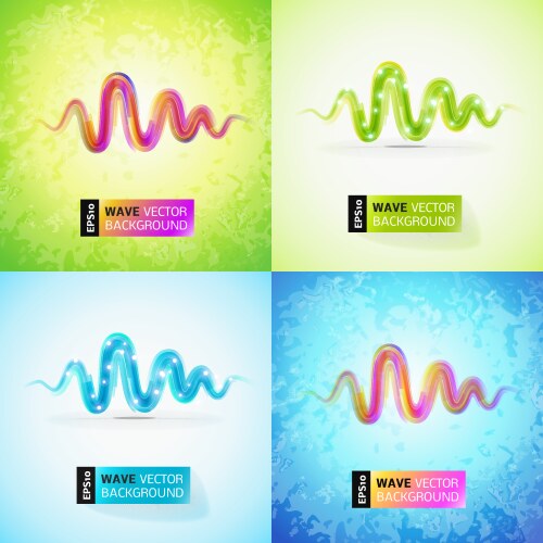 2020 retro wave calendar Royalty Free Vector Image