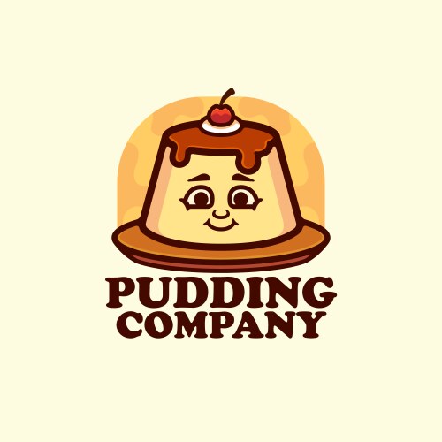 Logo character bubble tea boba milk tea drink Vector Image