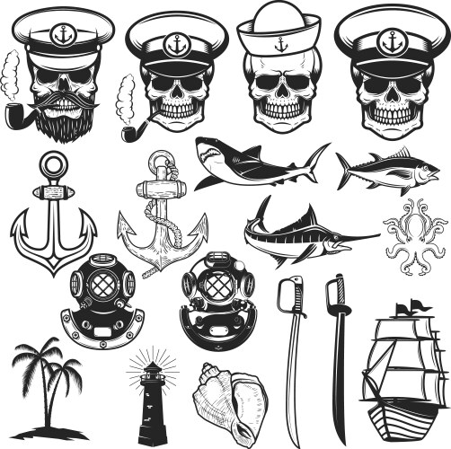 Skull Anchor Vector Images (over 4,700)