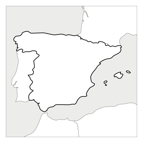Blank Map Spain Vector Images (over 180)