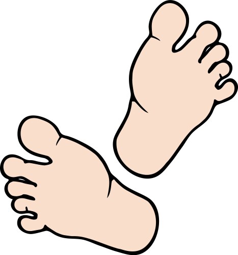 Cartoon Feet Vector Images (over 7,500)
