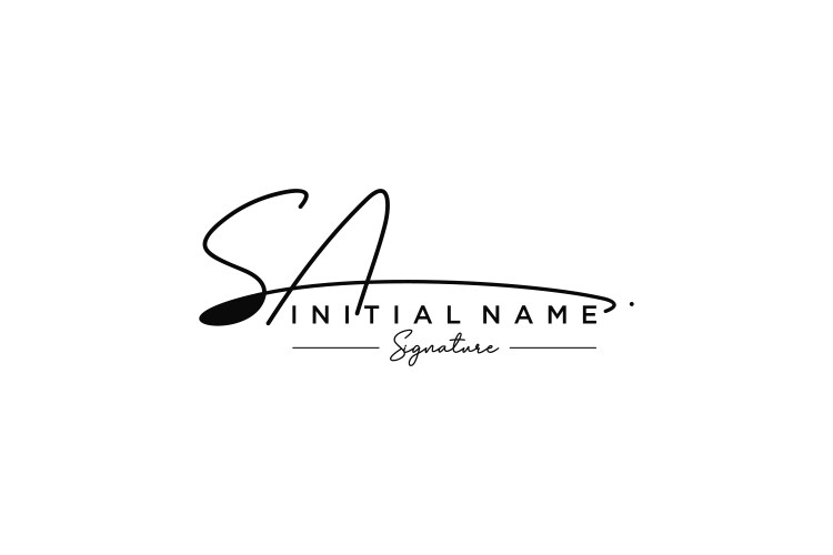 Sa logo Vector Images & Graphics for Commercial Use | VectorStock