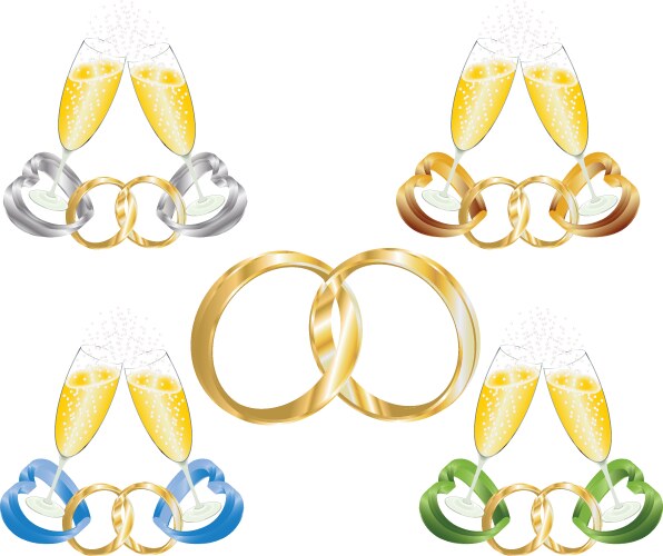 Wedding background Royalty Free Vector Image - VectorStock