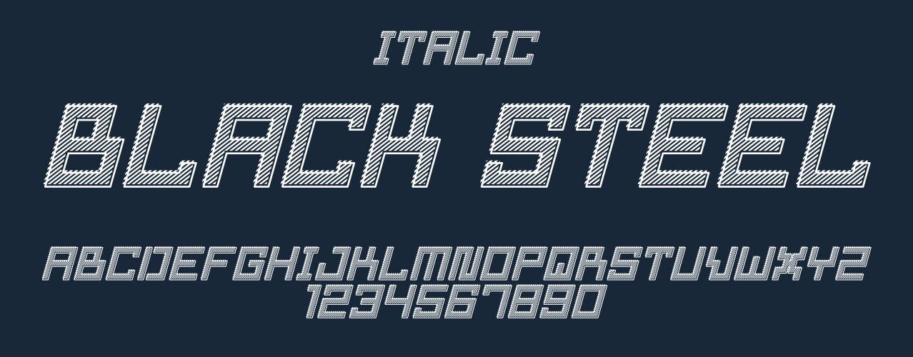 Minimal geometric cyberpunk font typeface Vector Image