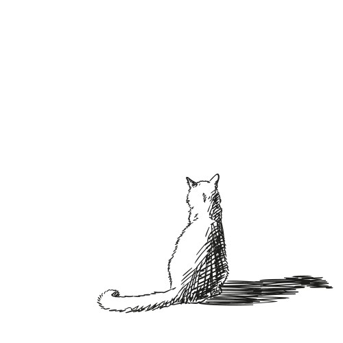 Cartoon Cat Side View Vector Images (over 400)