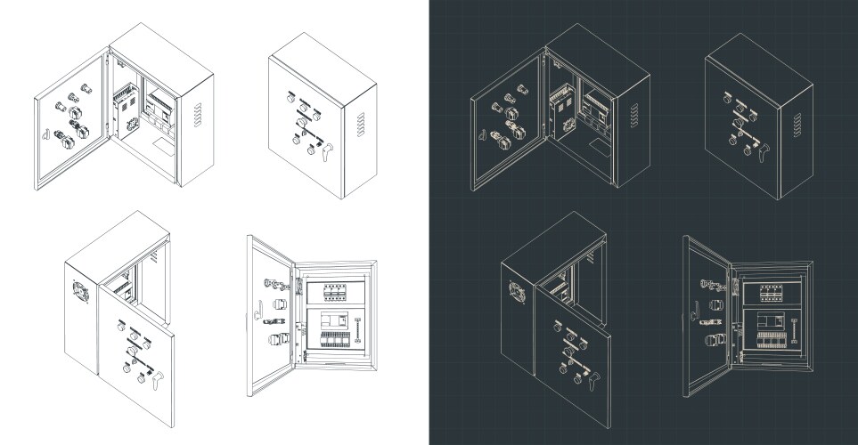 Cabinet Isometric Vector Images (over 6,500)
