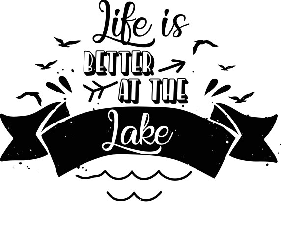 Lake Life Vector Images (over 9,500)