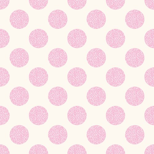 Dots seamless pattern with golden glitter texture Vector Image