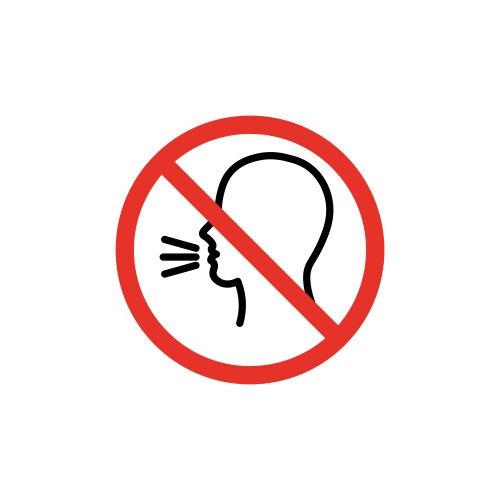 Please Keep Quiet Sign Vector Images (over 240)