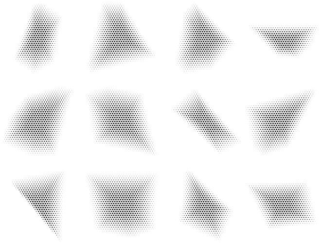 Halftone star pattern reprographic technique Vector Image Halftone star pattern reprographic technique Vector Image