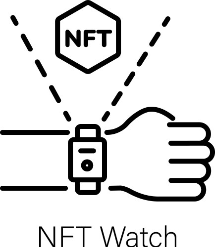 Smartwatch Royalty Free Vector Image - VectorStock