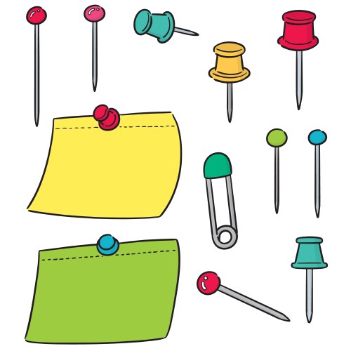 Pin Clipart Notice Vector Images (over 190)