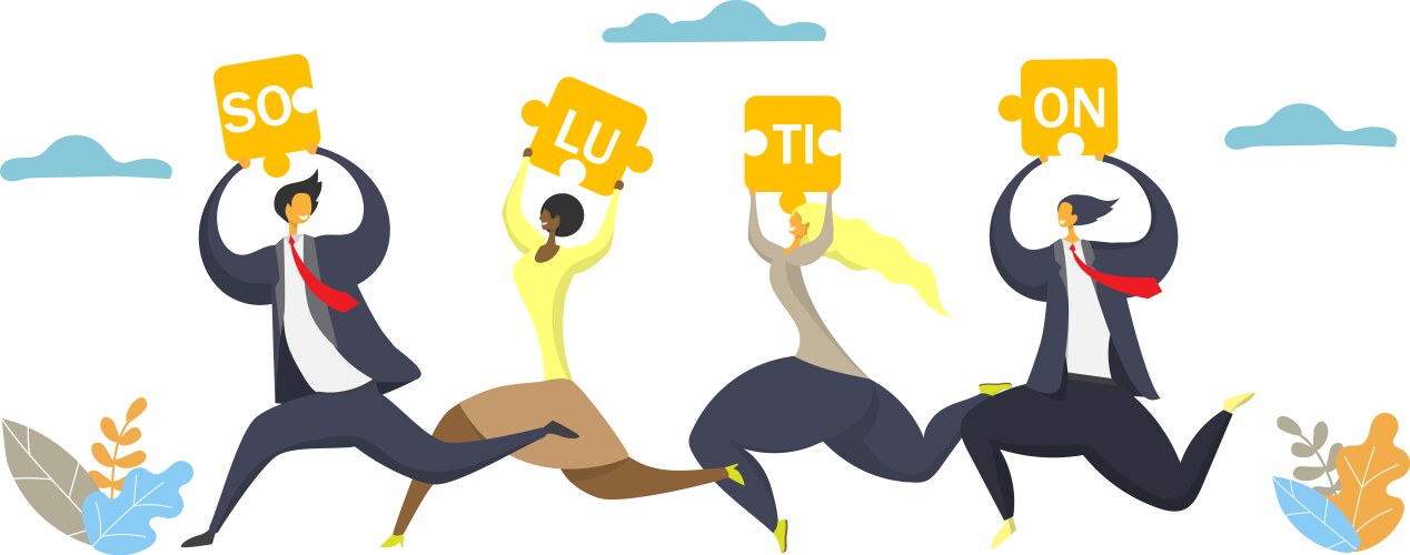 Business Partnership Poster Vector Images (over 2,200)