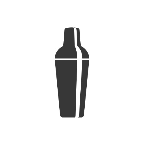 Bar shaker icon Royalty Free Vector Image - VectorStock