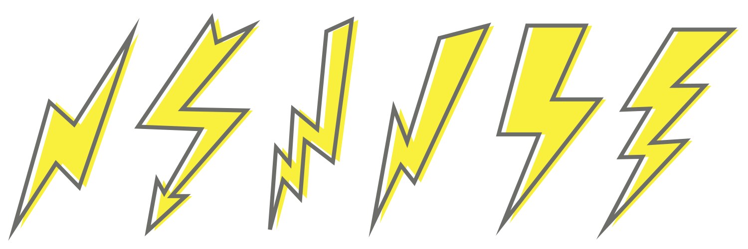 Lightning Pattern Vector Images (over 15,000)