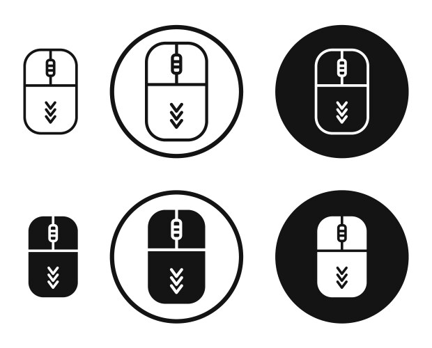 Computer Mouse Outline Vector Images (over 17,000)