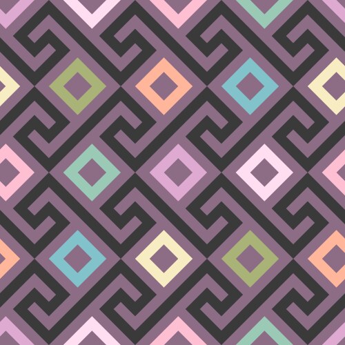 Modern 3d greek seamless pattern patterned Vector Image Modern 3d greek seamless pattern patterned Vector Image
