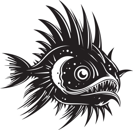 Evil Fish Vector Images (over 1,700)
