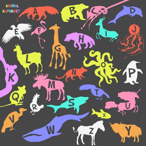 Animal Alphabet Vector Images (over 31,000)