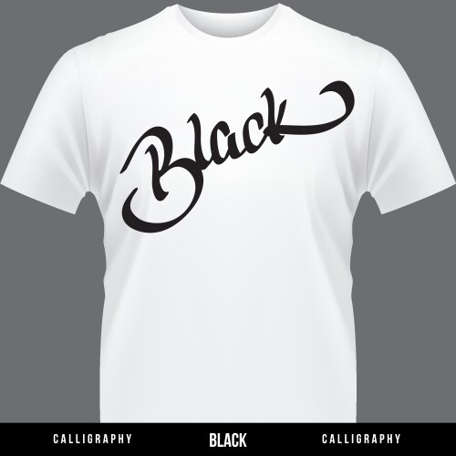 Handball hand lettering - handmade calligraphy Vector Image