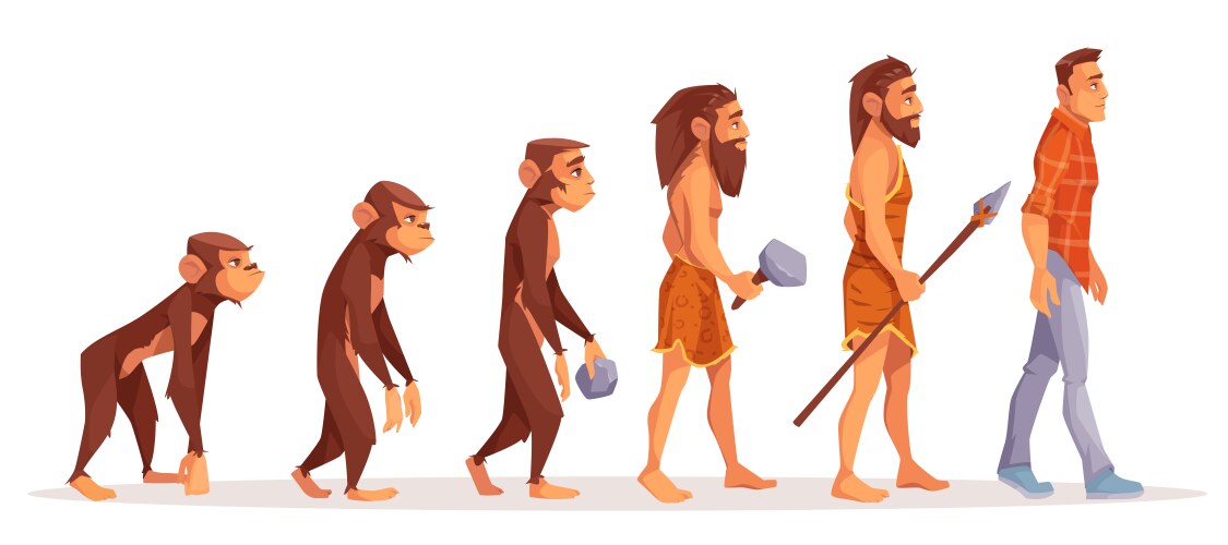 Human age man growing up stages from kid to old Vector Image