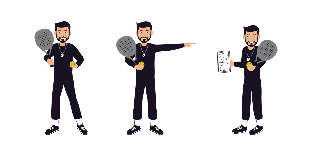 Padel Vector Images (over 730)