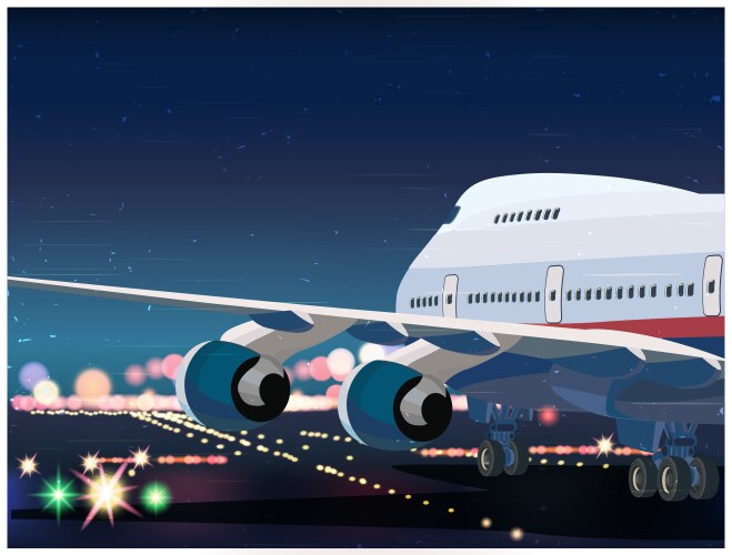 Airplane Taking Off Vector Images (over 3,300)