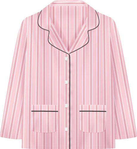 Nightwear realistic set Royalty Free Vector Image